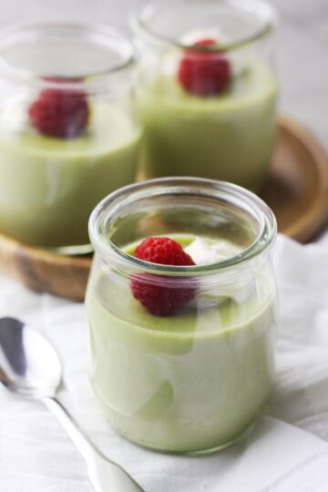 Matcha Panna Cotta - Couple Eats Food