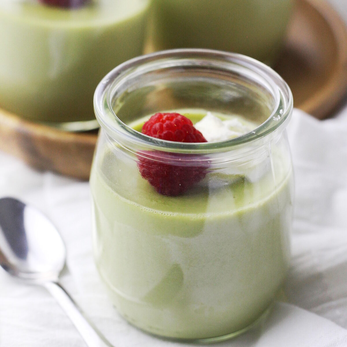 Matcha Panna Cotta - Couple Eats Food