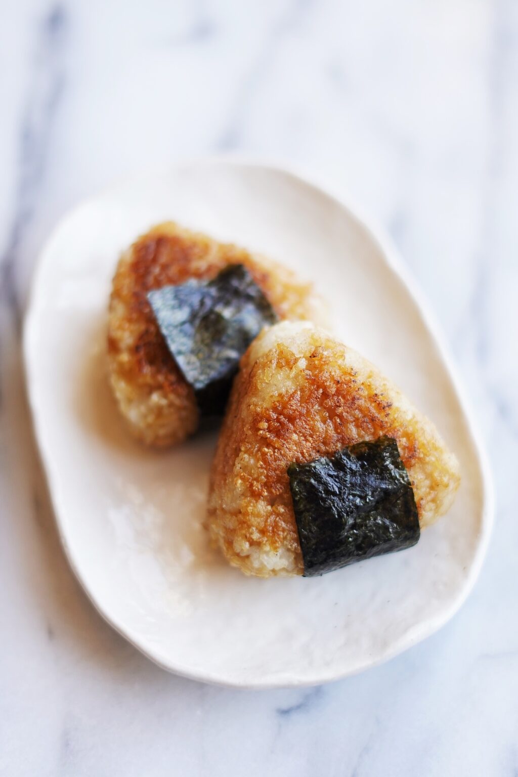 Yaki Onigiri (Grilled Rice Balls) - Couple Eats Food